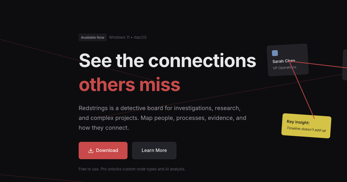 What is a Murder Board? Visual Investigation Guide | Redstrings